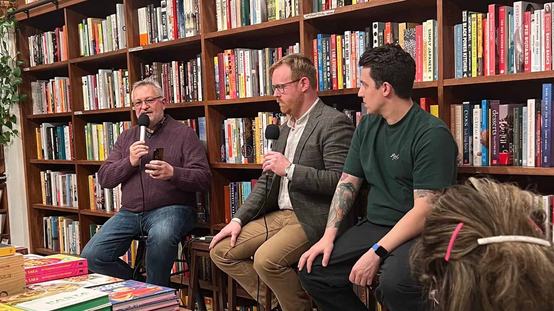 Bold Fork Books Chef Panel with Chefs Conroy & Crooks